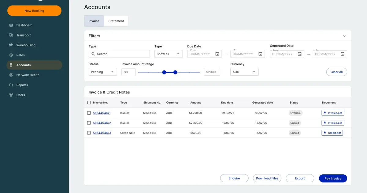 Origin Finance: Integrated Logistics and Supply Chain Accounting